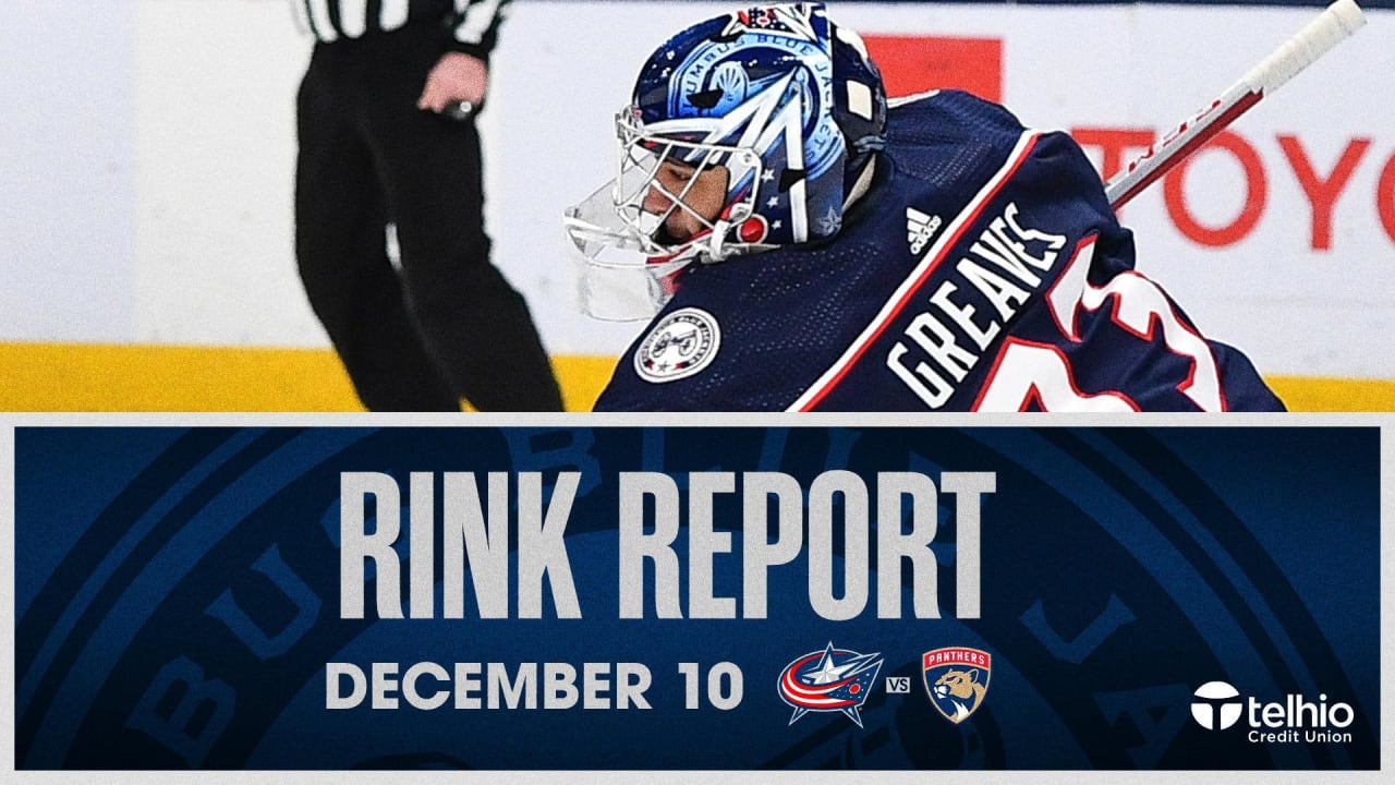 Rink Report (12/10/23) | Columbus Blue Jackets