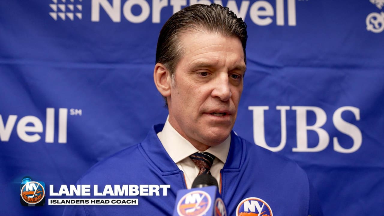 NYI vs WAS 12/20: Lane Lambert | New York Islanders