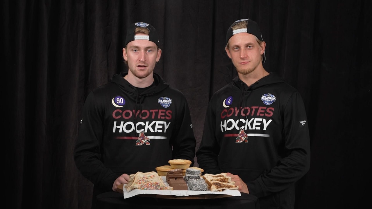 NHL players taste Australian food | NHL.com