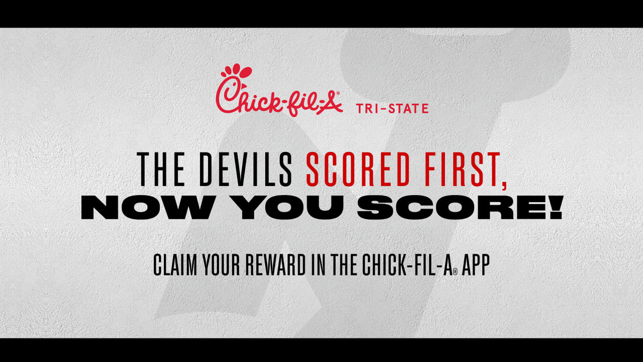 Devils Scored First! Now You Score From Chick-Fil-A | New Jersey Devils