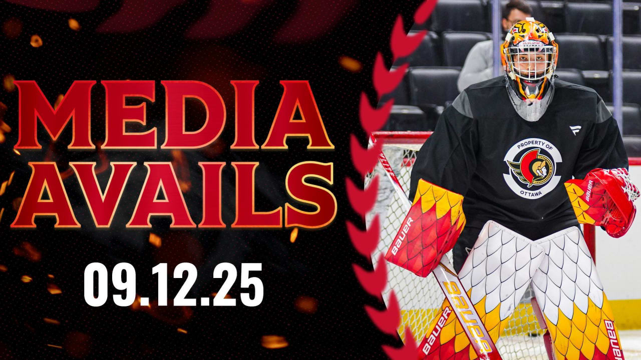 Lucas Beckman Rookie Camp Media - Sept. 12 | Ottawa Senators