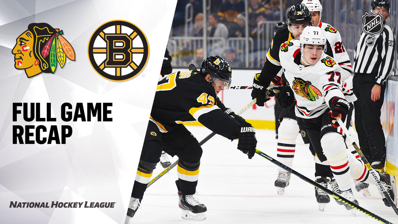 Recap: CHI 4, BOS 3 - F/OT | Chicago Blackhawks