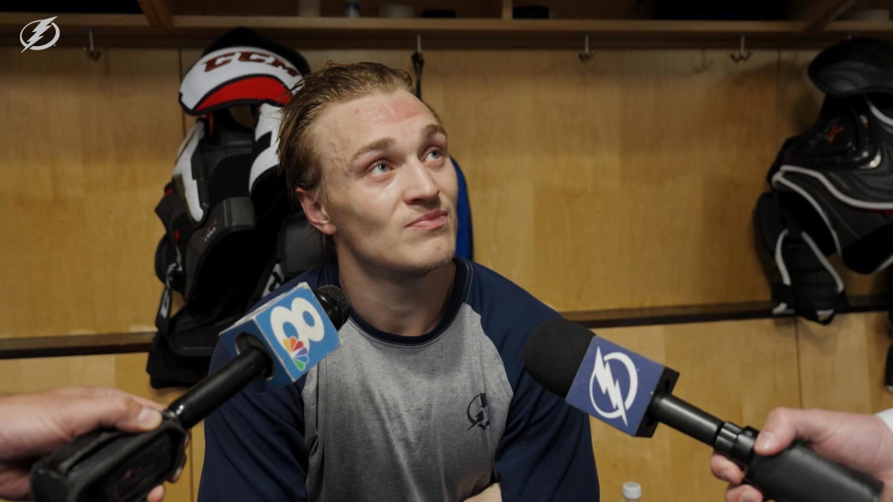 Pontus Holmberg | Practice 4.1.26 | Tampa Bay Lightning
