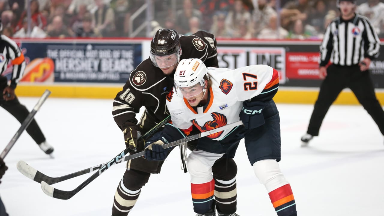 Bears Level Calder Cup Finals with 5-2 Win Over Firebirds | Washington ...