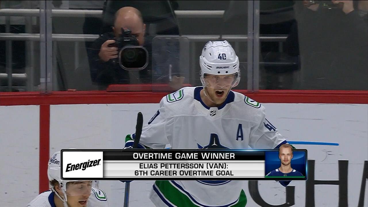 Energizer OT Winner: Pettersson | NHL.com