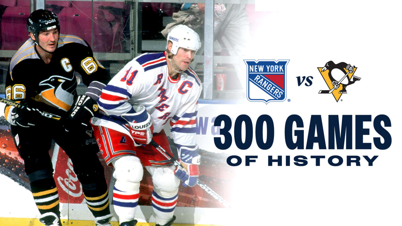 Rangers-Penguins – 300 Games of History | New York Rangers