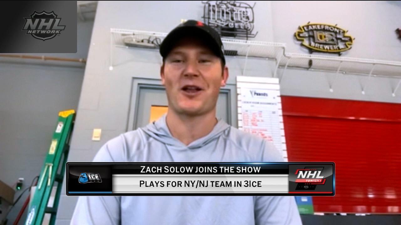 Zach Solow on Playing in the 3ICE League | NHL.com