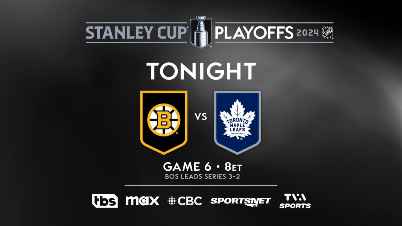 BOS vs. TOR | Game 6 tonight | NHL.com