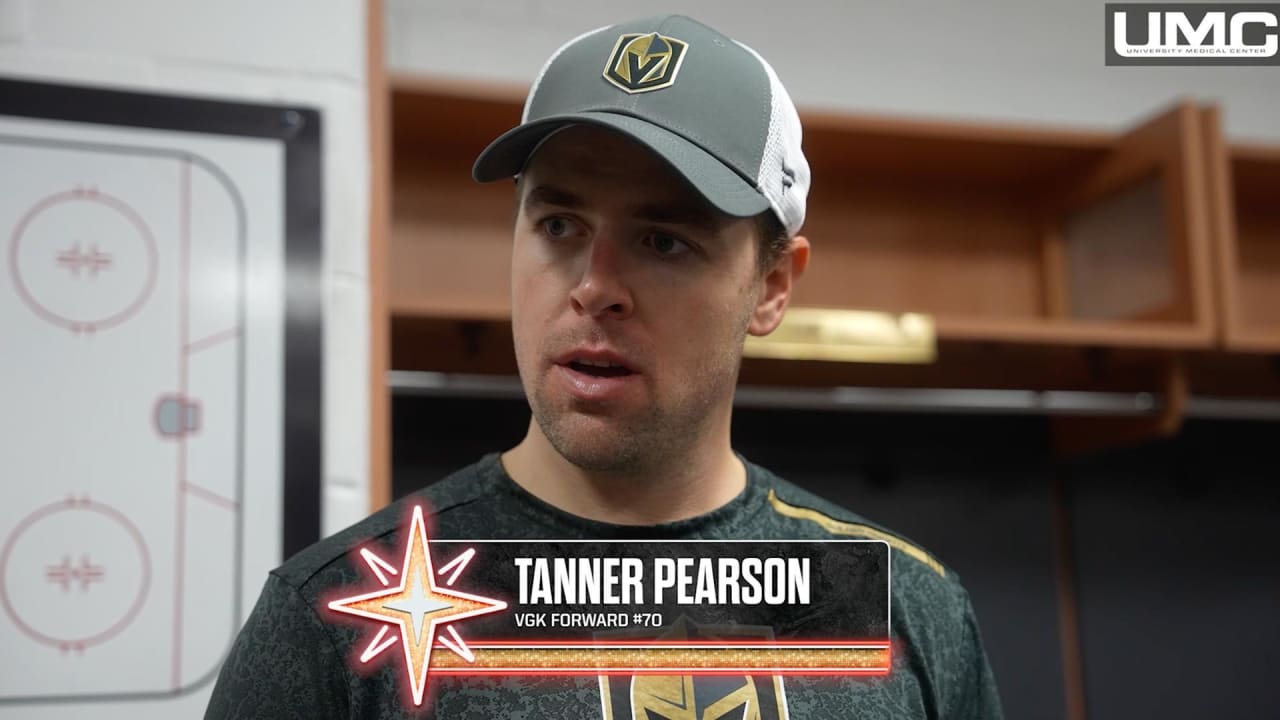 Tanner Pearson Postgame 10/19 | Vegas Golden Knights