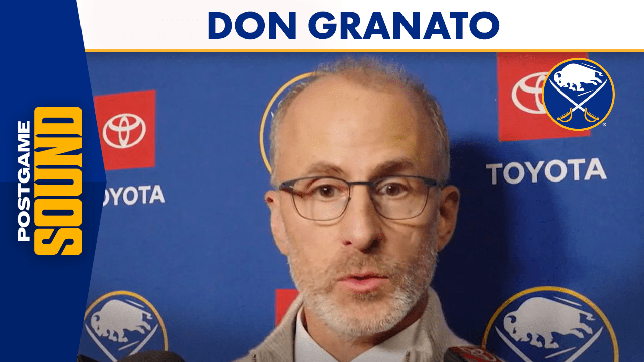 Don Granato Postgame at TOR | Buffalo Sabres