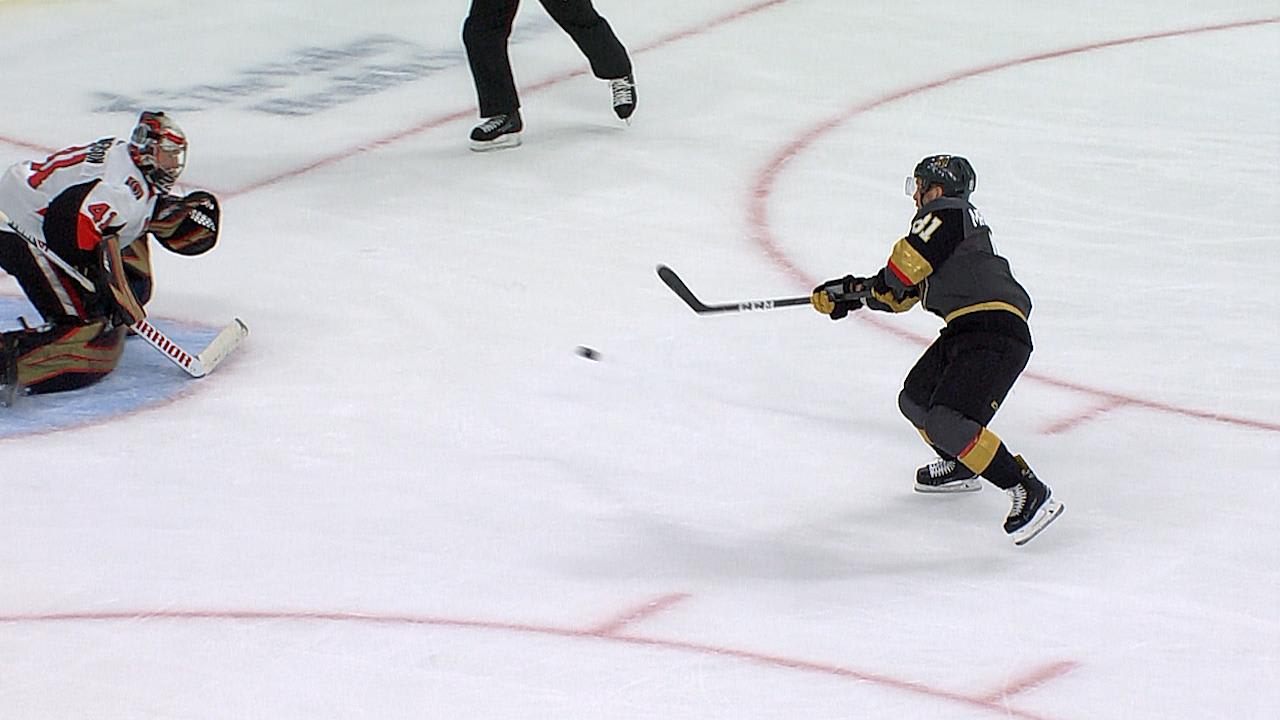 Marchessault nets OT penalty shot | Vegas Golden Knights