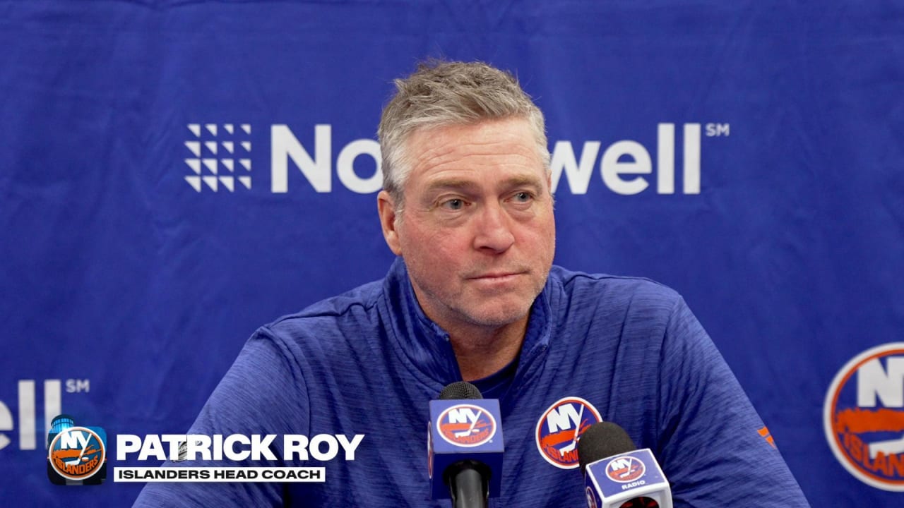 Practice 2/7: Patrick Roy | New York Islanders