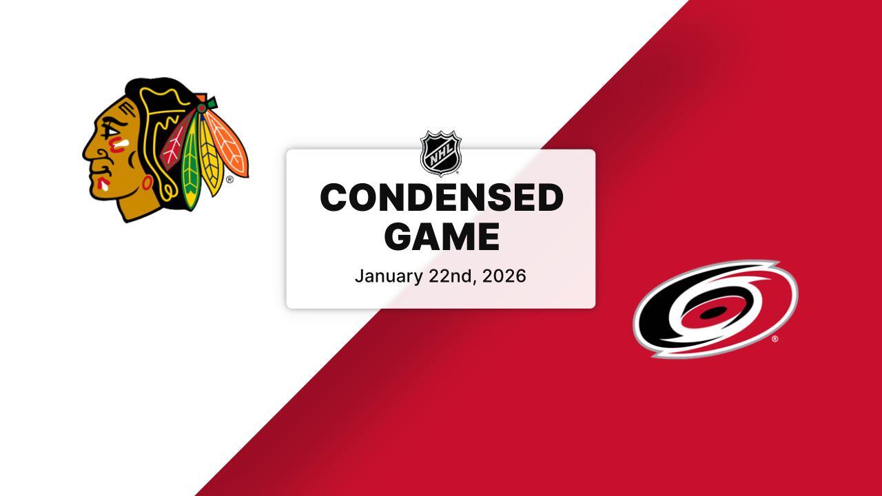 CHI at CAR | Condensed Game | NHL.com