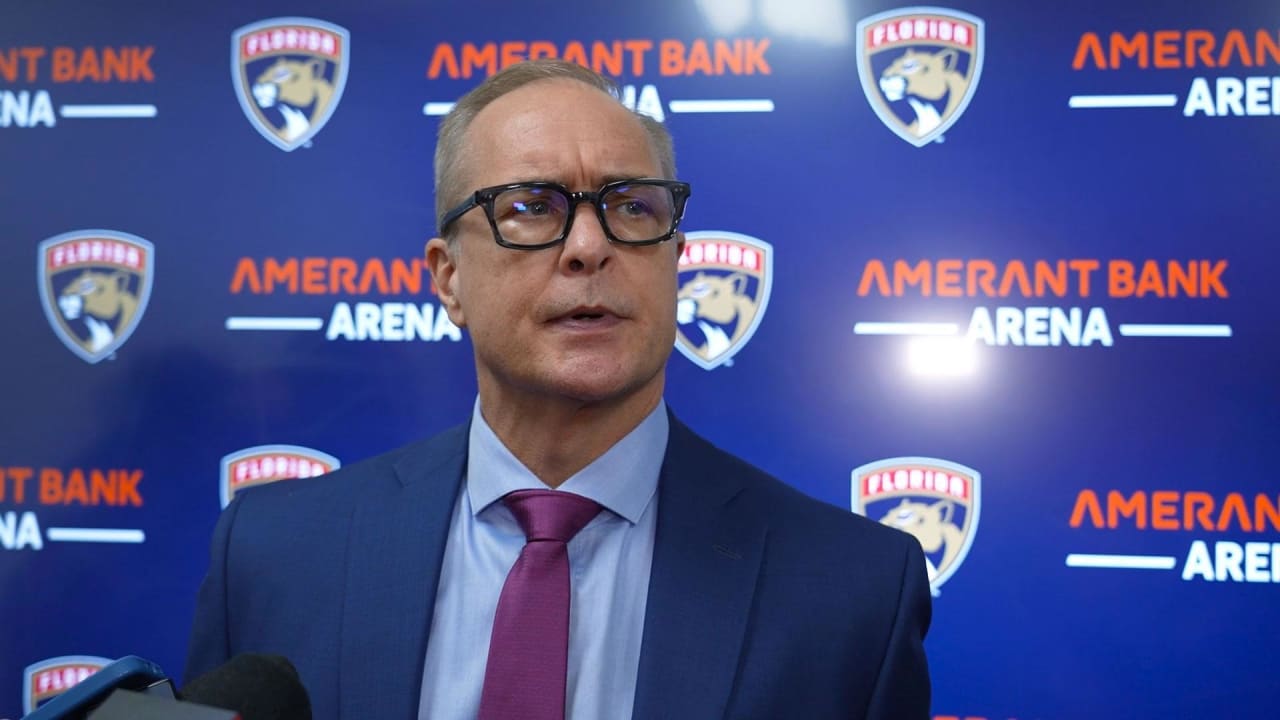 FLA vs. WSH: Postgame Interview Maurice - 11/25/24 | Florida Panthers