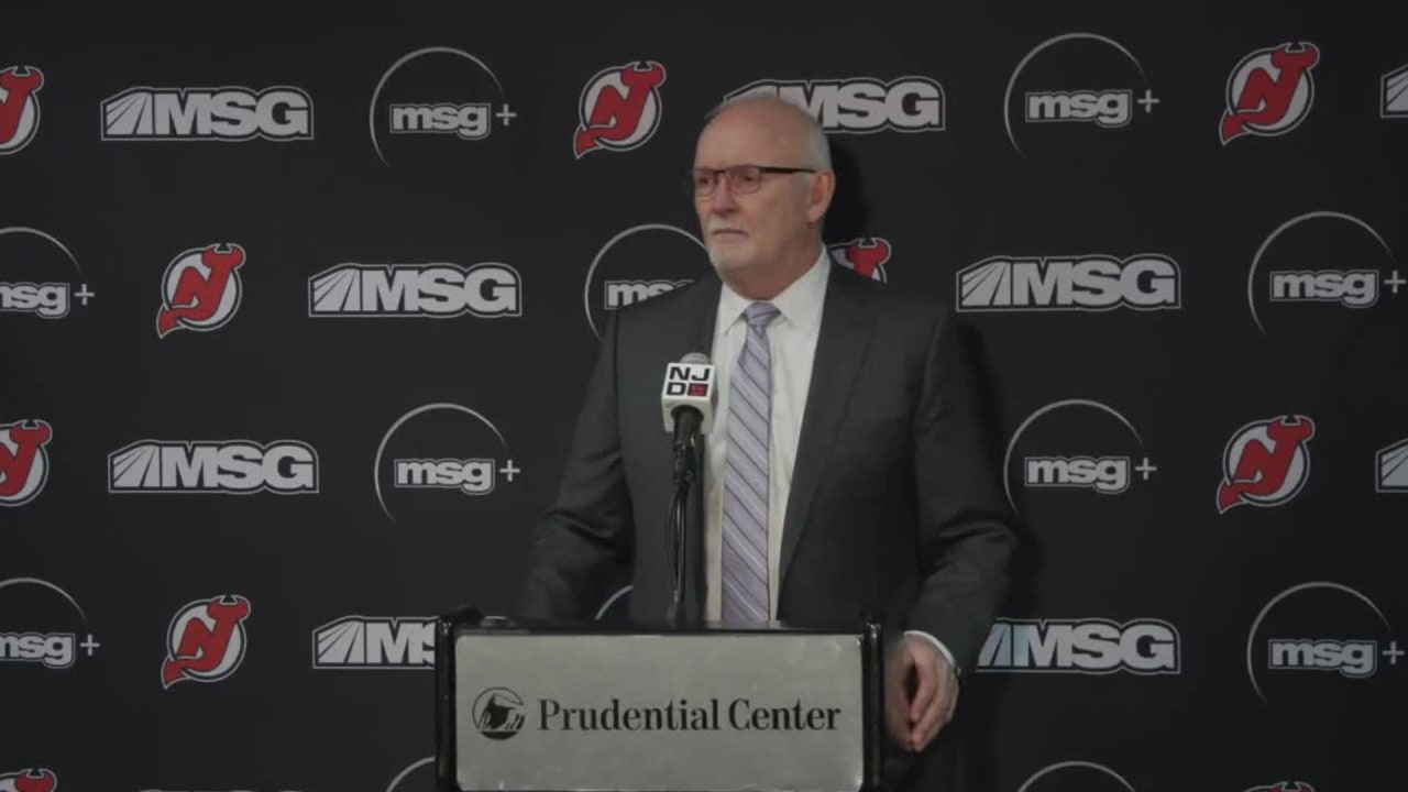 Lindy Ruff | POST-RAW 1.22.24 | New Jersey Devils