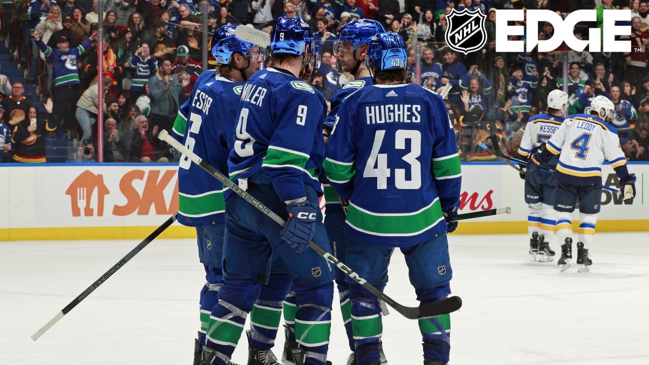 NHL Edge: Vancouver en el tope de liga | NHL.com/es