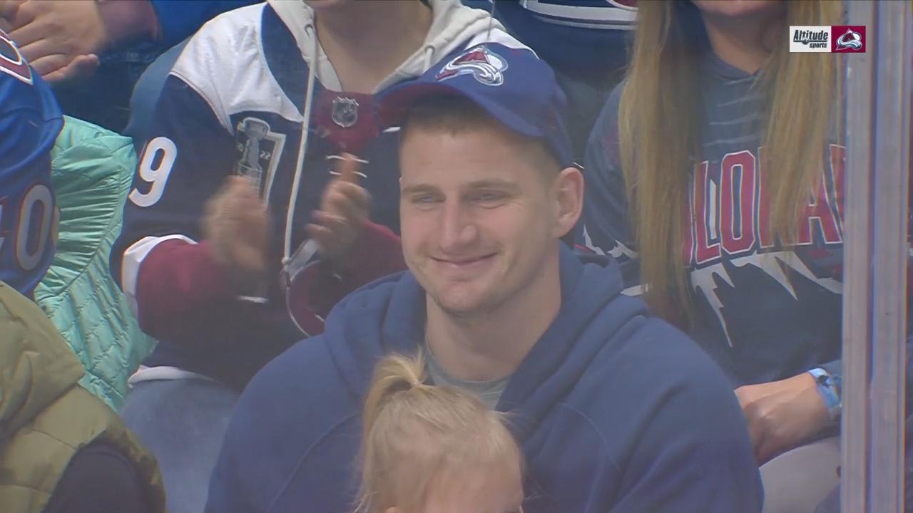 Jokic attends Avalanche game, receives ‘MVP’ chants from crowd | NHL.com