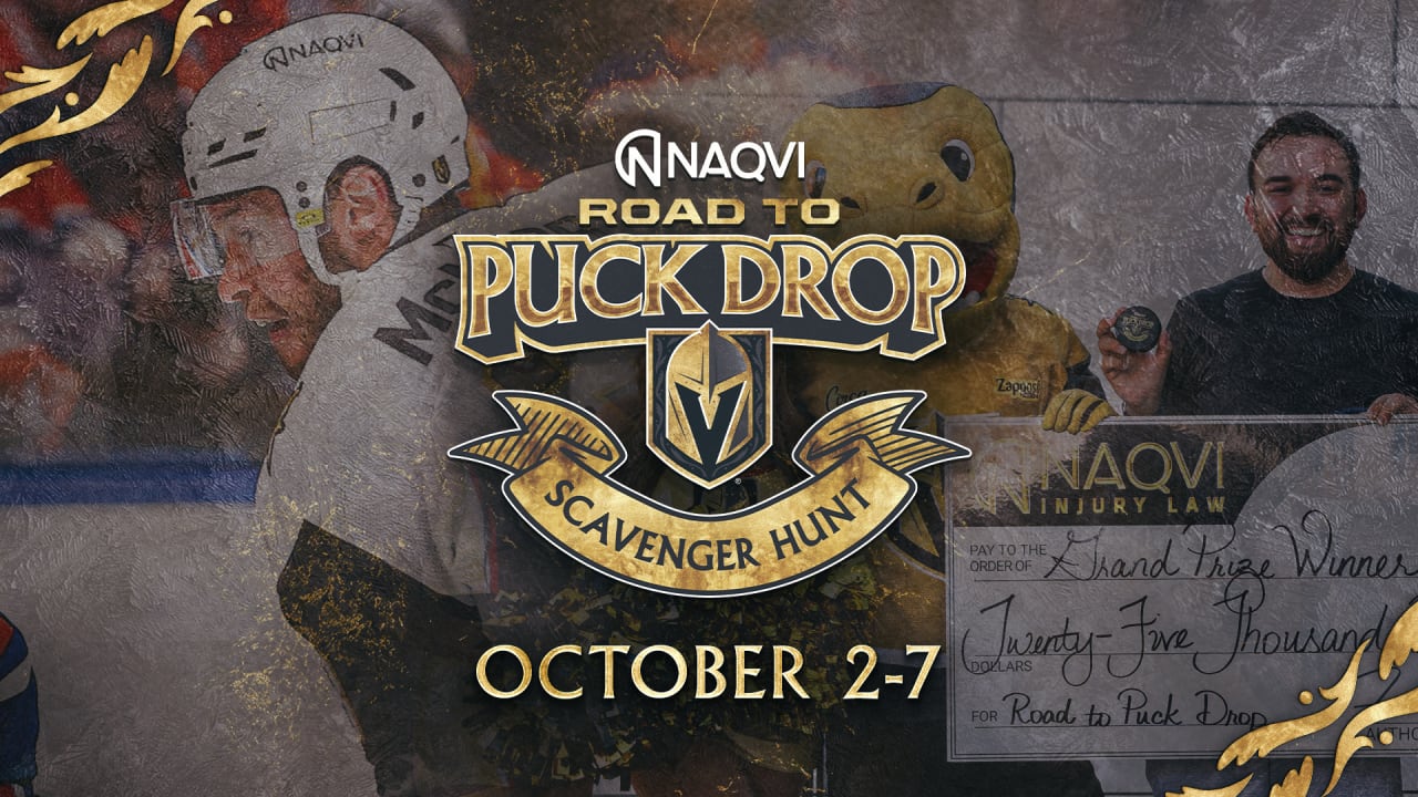 Vegas Golden Knights Announce Return of 'Road to Puck Drop' Scavenger ...