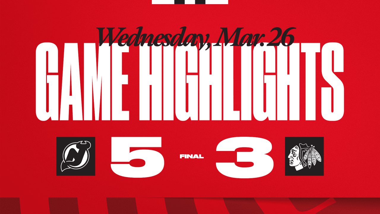 Highlights | Blackhawks vs. Devils | Chicago Blackhawks