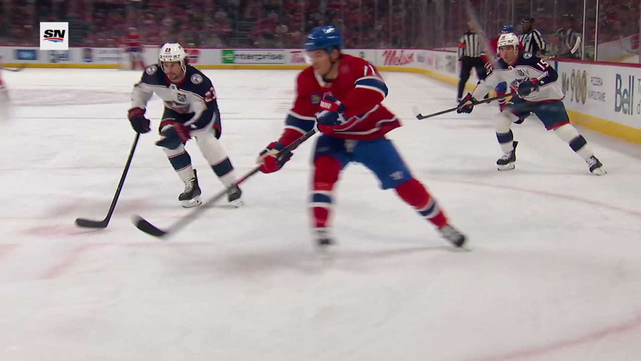 CBJ@MTL: Anderson scores goal against Jet Greaves | Montréal Canadiens