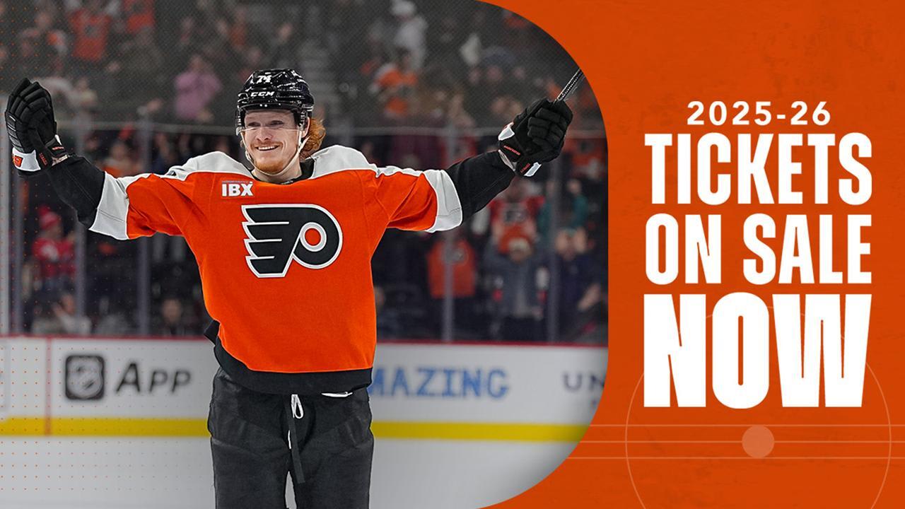 Flyers 2025-26 Single Game Tickets On Sale Now | Philadelphia Flyers