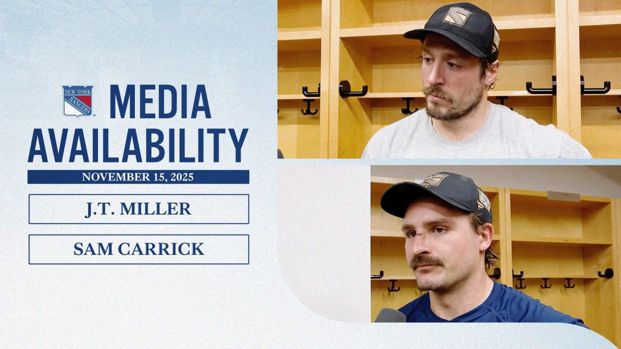 Postgame: Miller and Carrick | New York Rangers