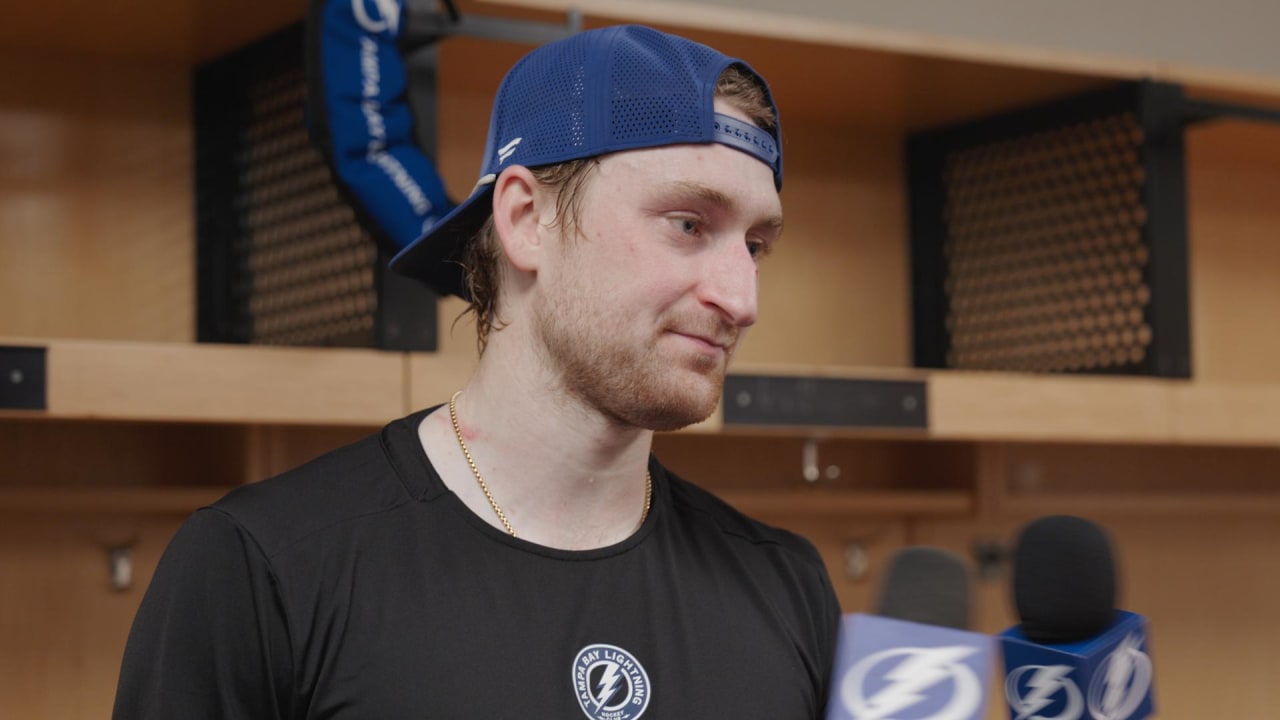 JJ Moser | Postgame at Pittsburgh | Tampa Bay Lightning
