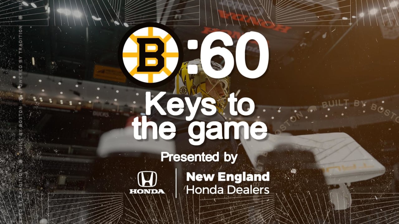Honda B:60 | BOS @ ANA | Boston Bruins