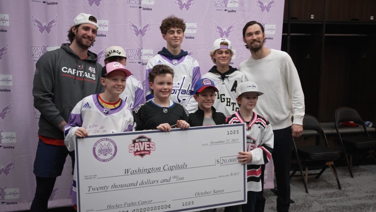 2026 Caps Care Community Award | Washington Capitals