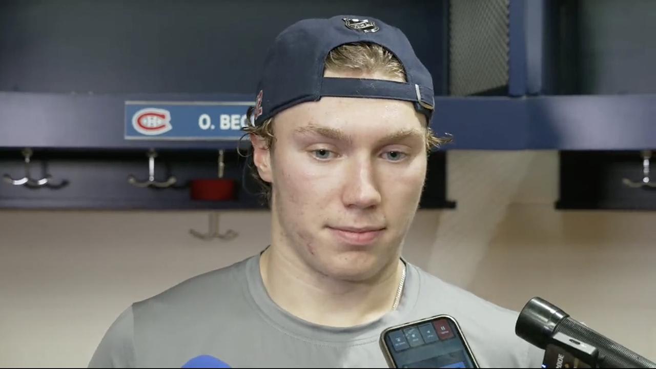 Après-match c. NJD: Beck | Canadiens de Montréal