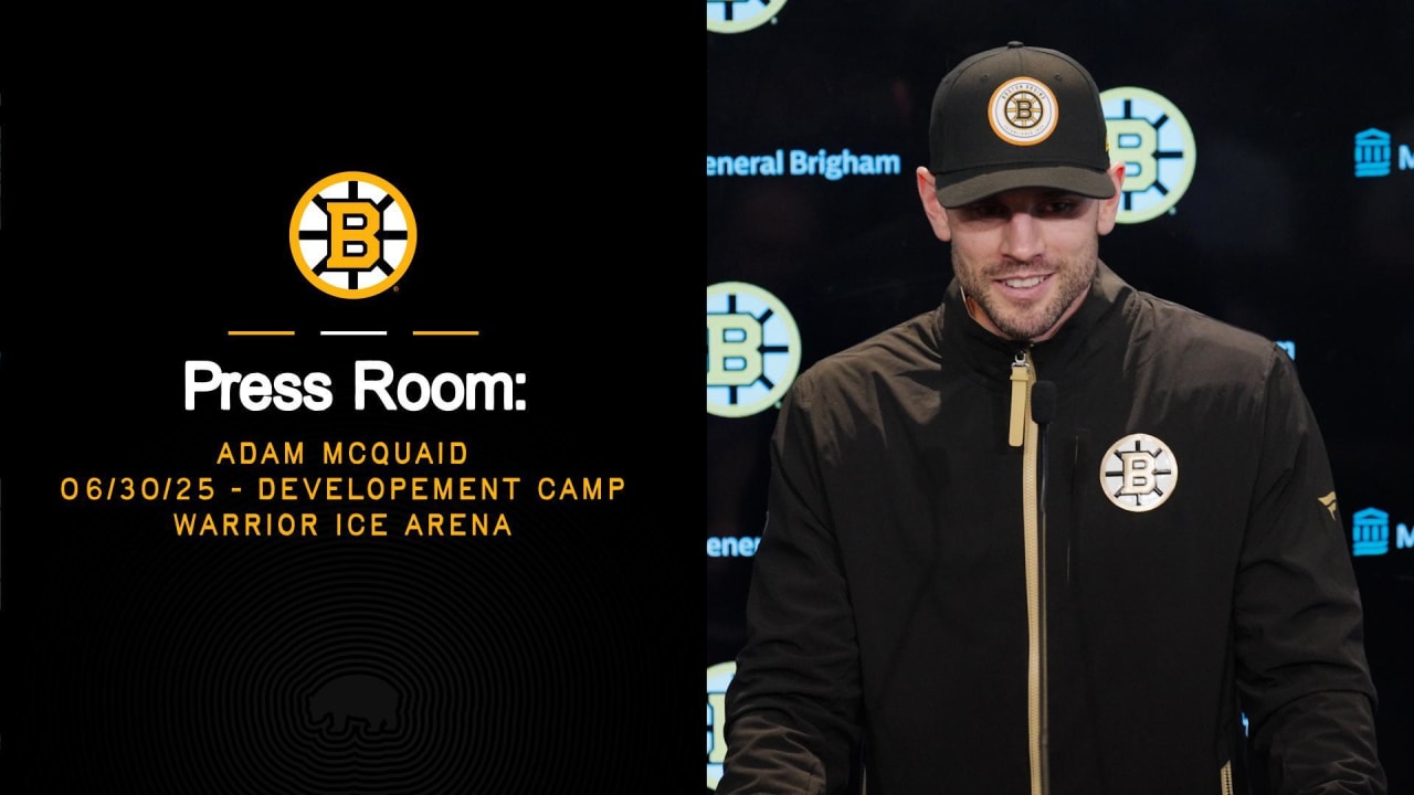Press Room: Adam McQuaid | Boston Bruins