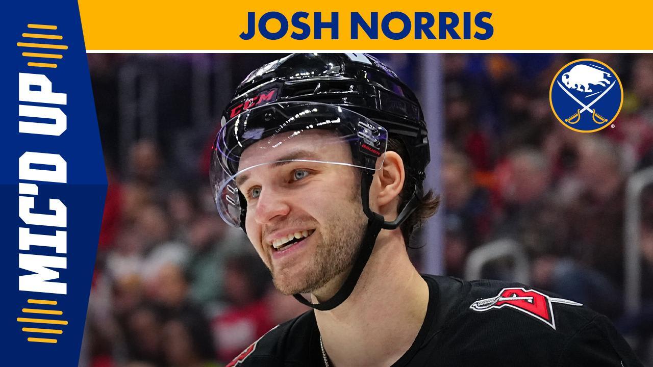 Mic'd Up: Josh Norris | Buffalo Sabres
