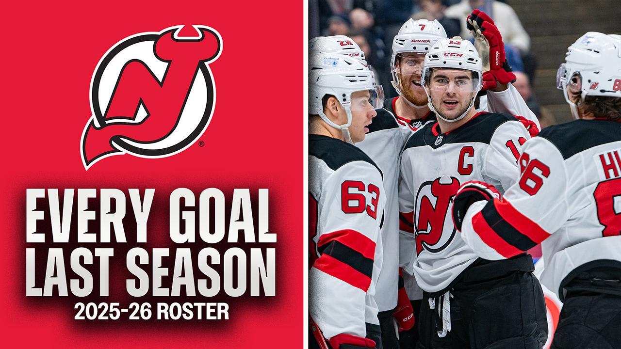 Every goal last season from the 2025-26 Devils | NHL.com