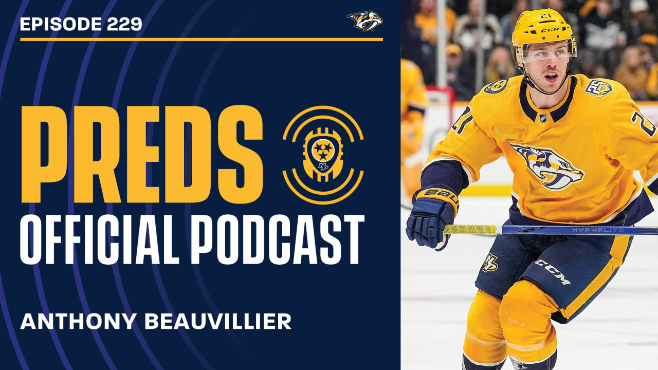 Beau Knows The Preds Are Playoff Bound! Anthony Beauvillier on the POP | Nashville Predators