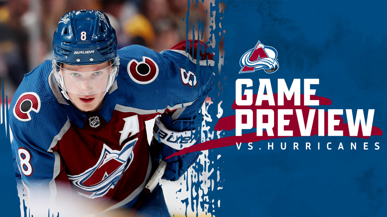 Game Preview: Avalanche vs. Hurricanes | Colorado Avalanche