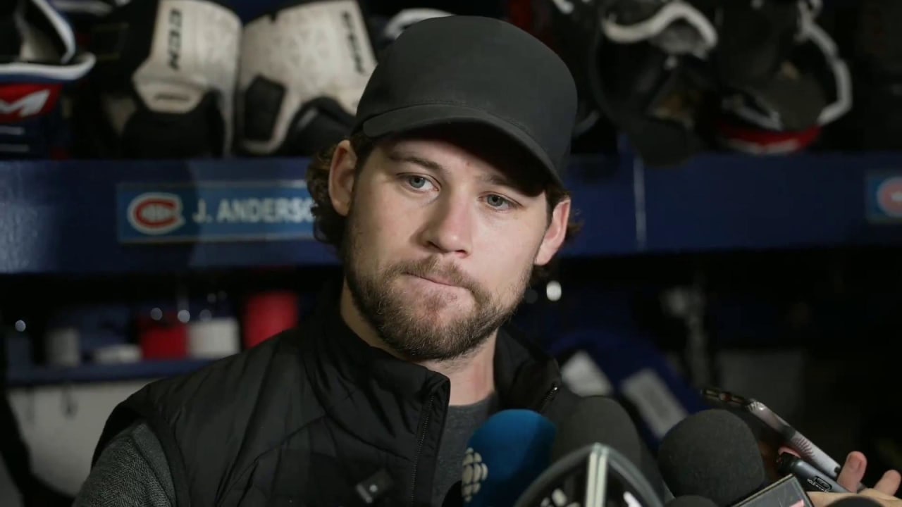 End of season media op: Anderson | Montréal Canadiens