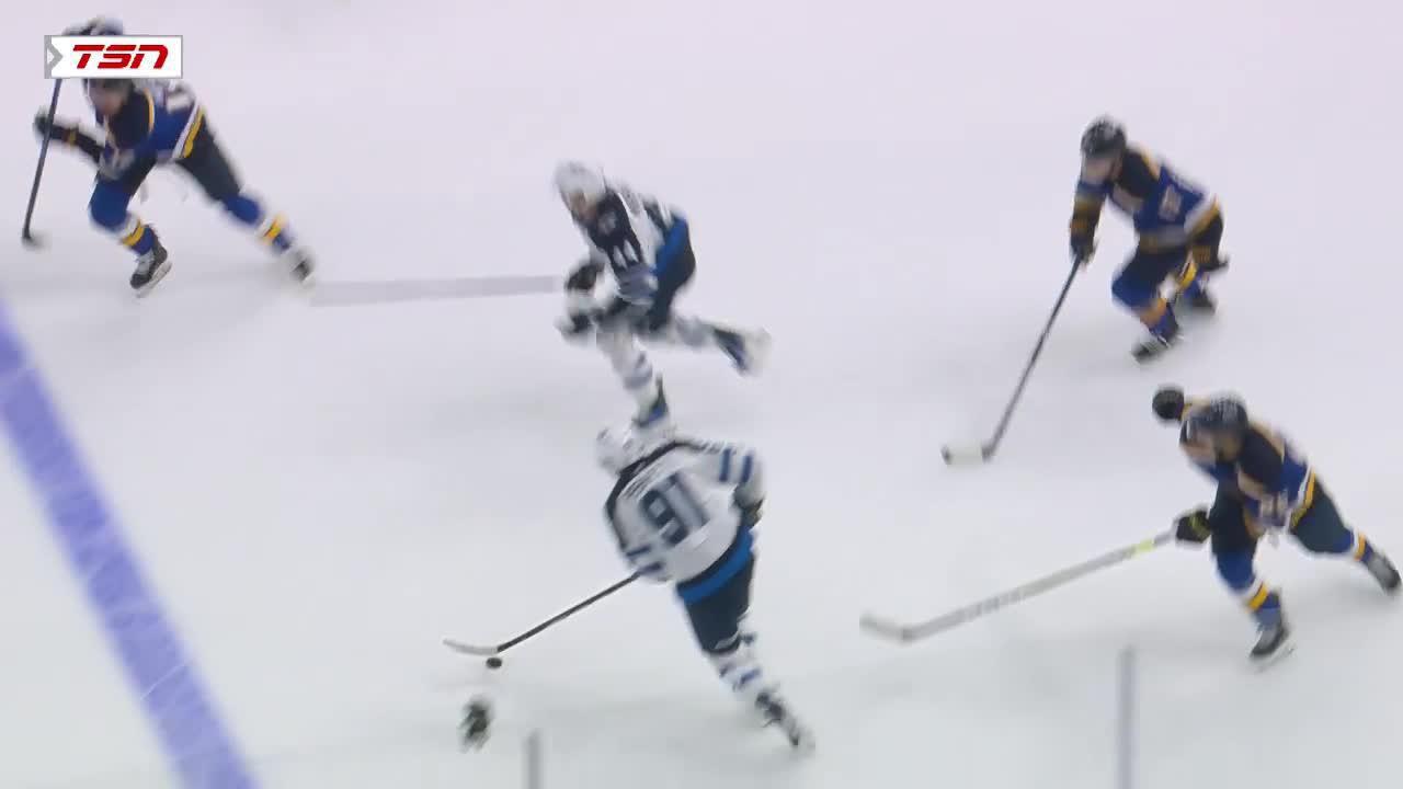 WPG@STL: Perfetti scores goal against Blues | Winnipeg Jets