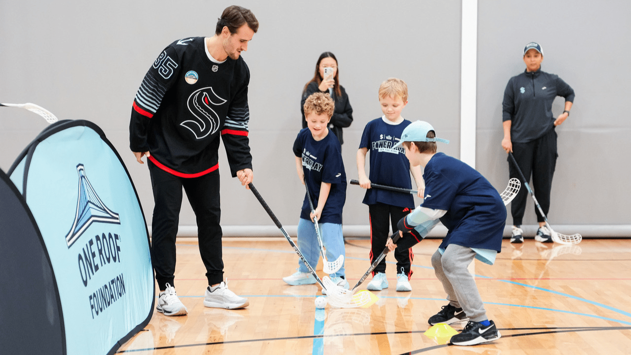 Kraken, Goalie Daccord De-Mask Hockey For Kids | Seattle Kraken