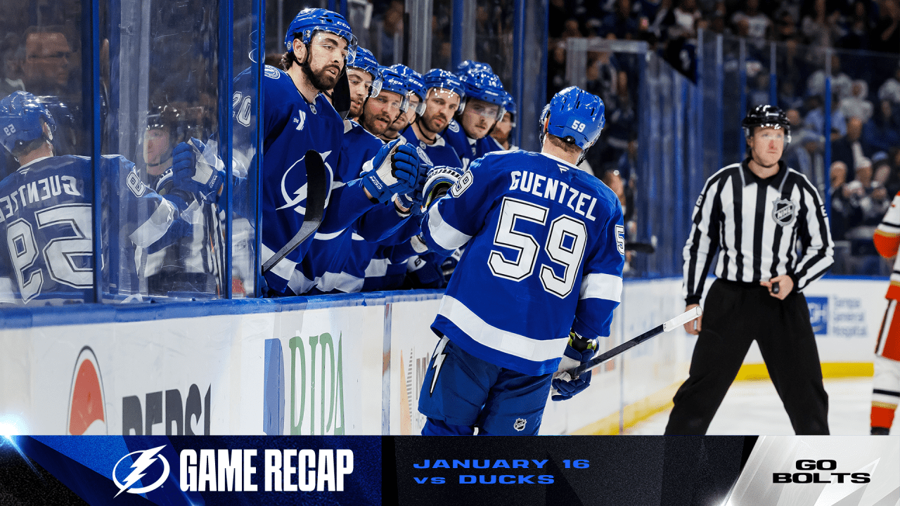 Recap: Lightning 4, Ducks 3 - SO | Tampa Bay Lightning