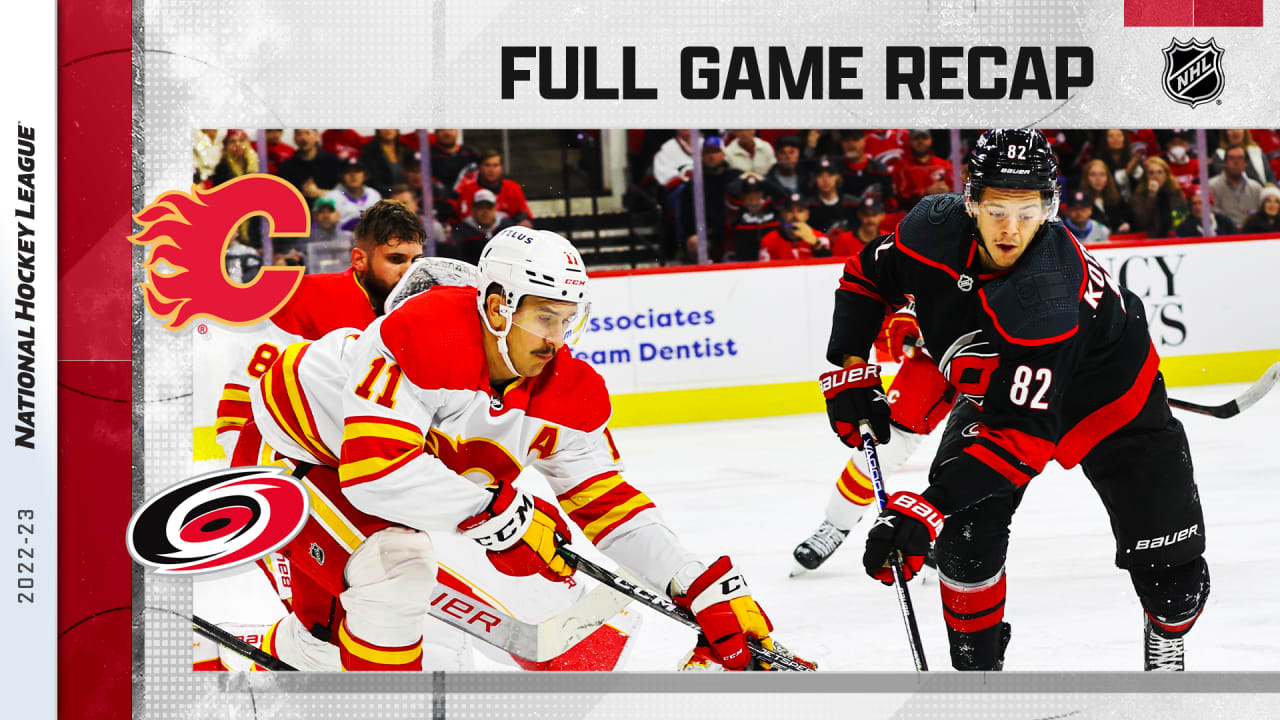 Recap: CAR 3, CGY 2 | Carolina Hurricanes