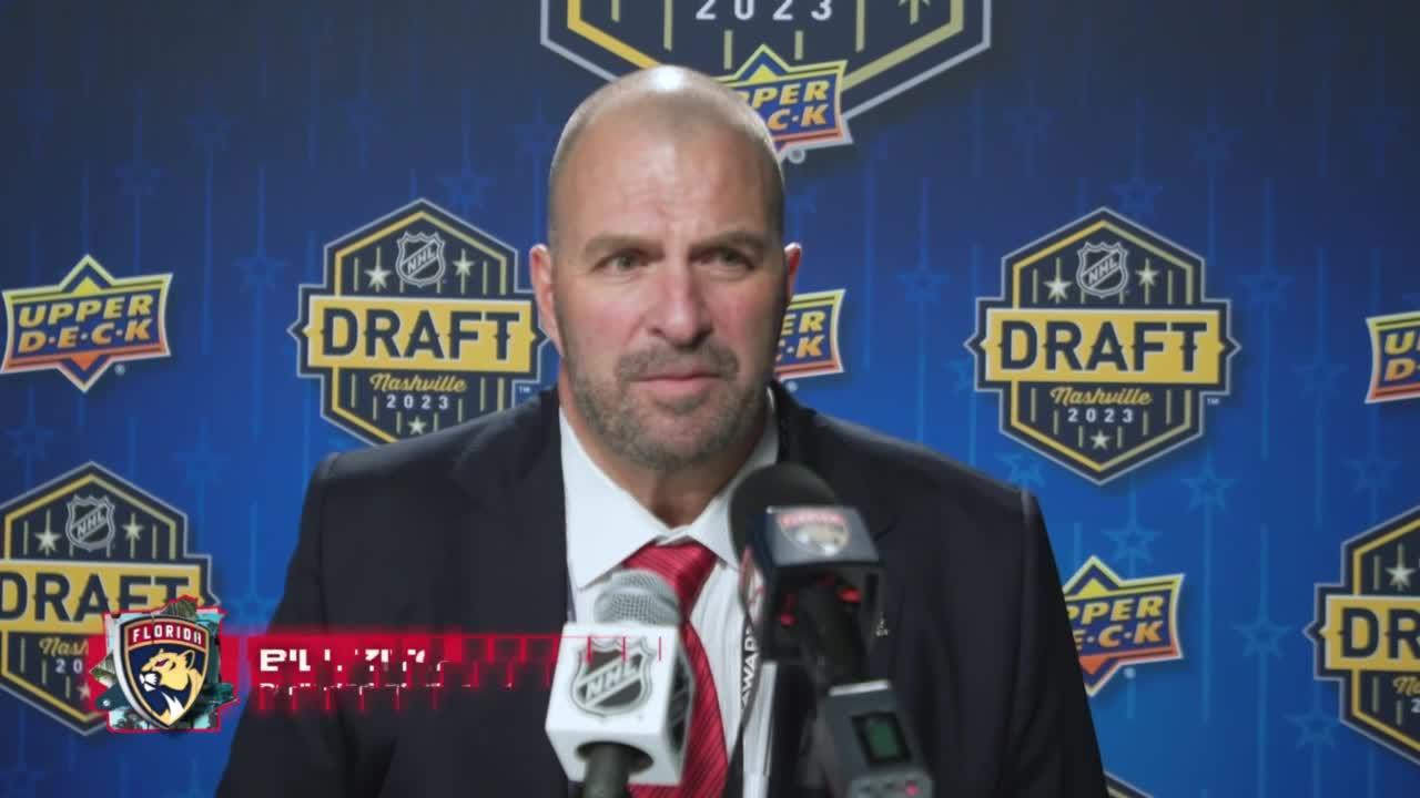 Draft Availability: Bill Zito | Florida Panthers
