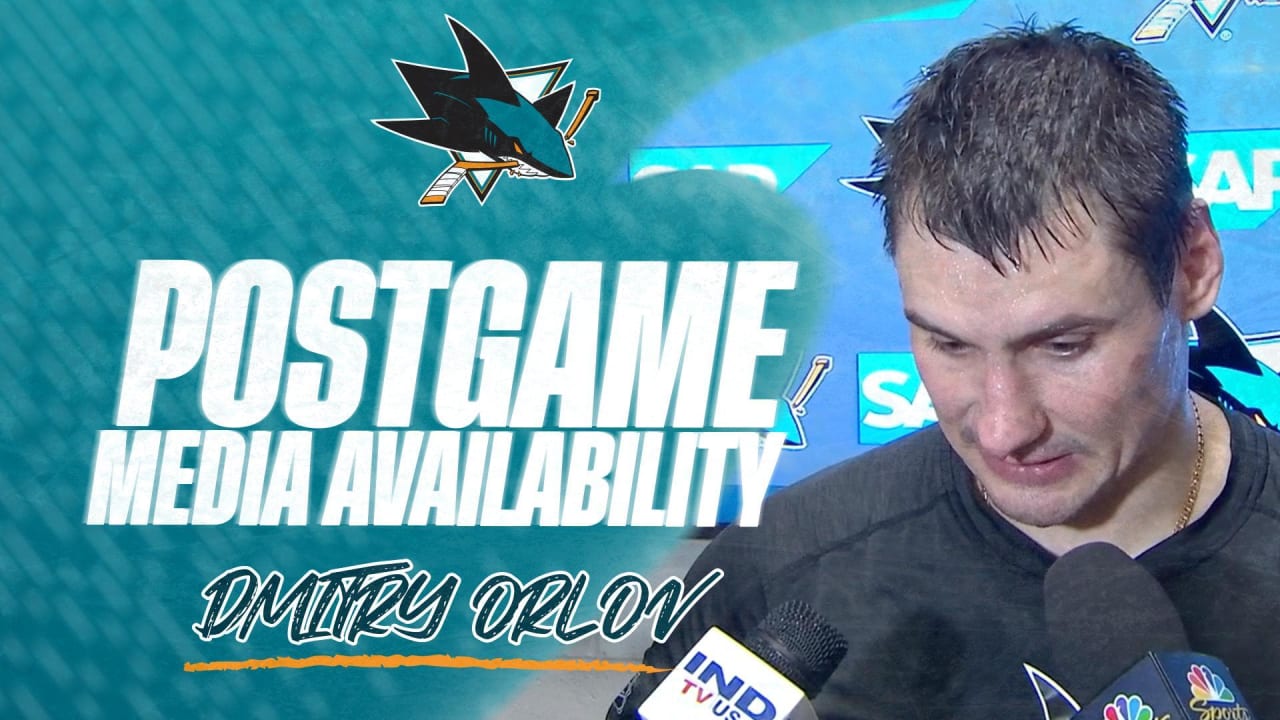 Postgame vs. WSH (12/3): Orlov | San Jose Sharks