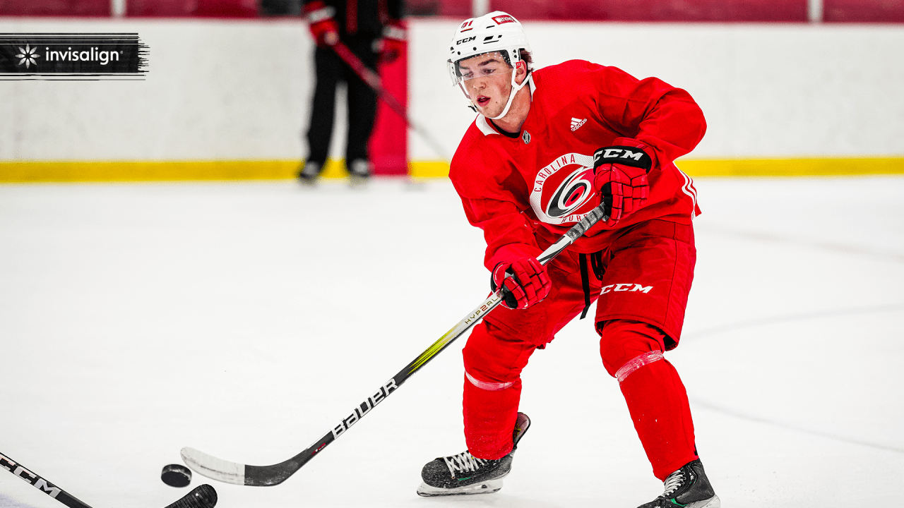 Prospect Q&A: Jayden Perron | Carolina Hurricanes