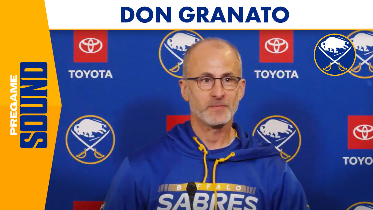 Don Granato Pregame vs. TB | Buffalo Sabres