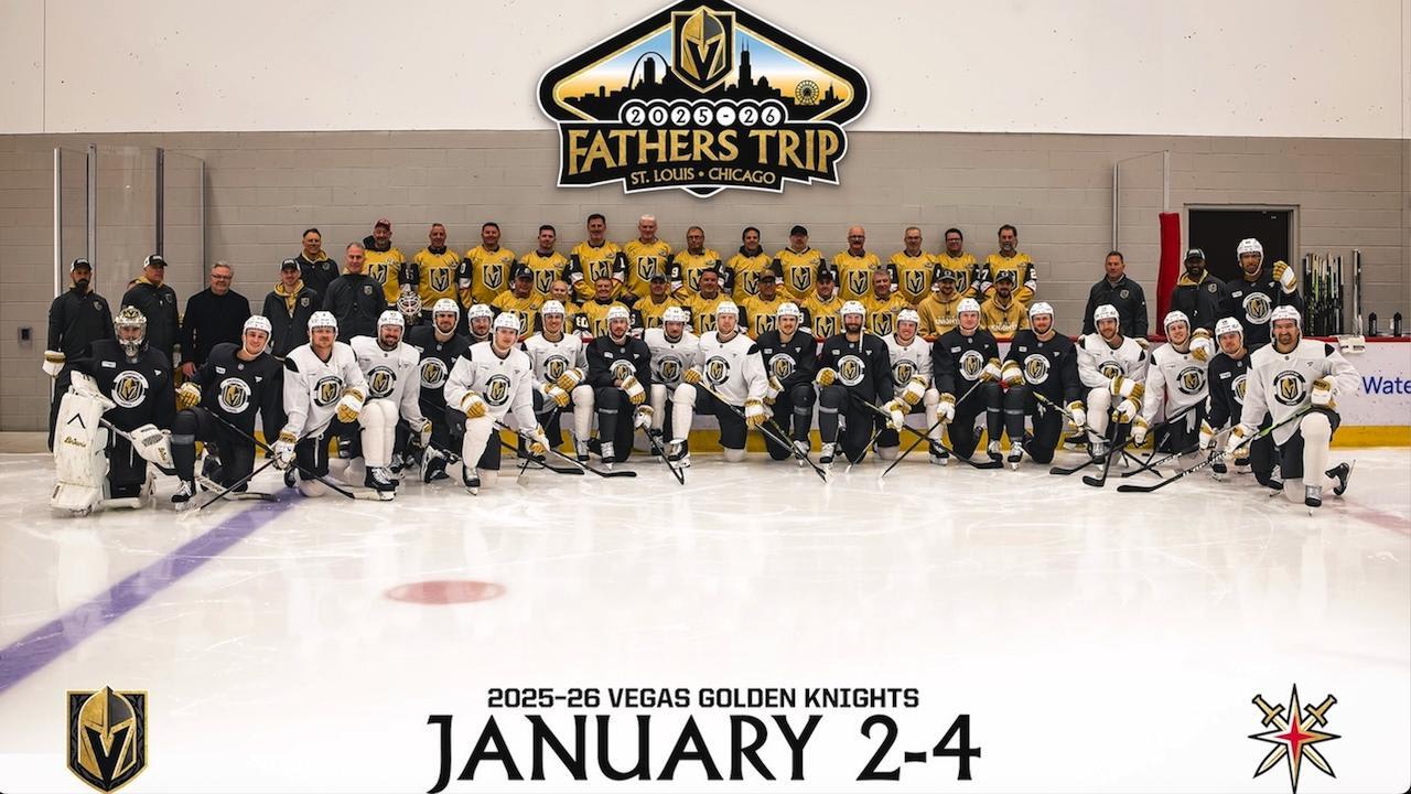 Cam on Cam: 2026 VGK Father's Trip | Vegas Golden Knights