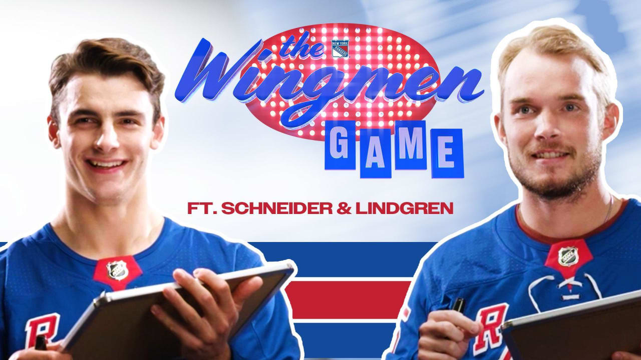 Wingmen Game: Schneids vs. Lindy | New York Rangers