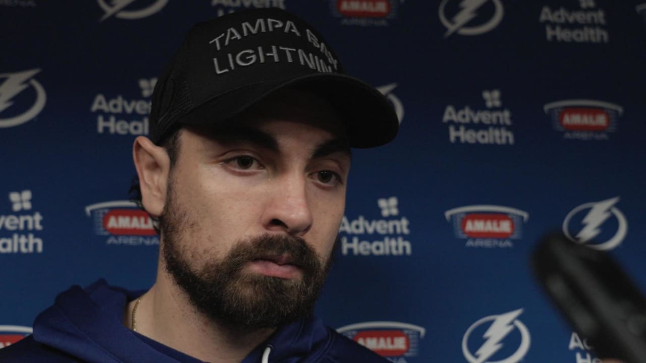 Nick Paul | Postgame vs Nashville Predators | Tampa Bay Lightning