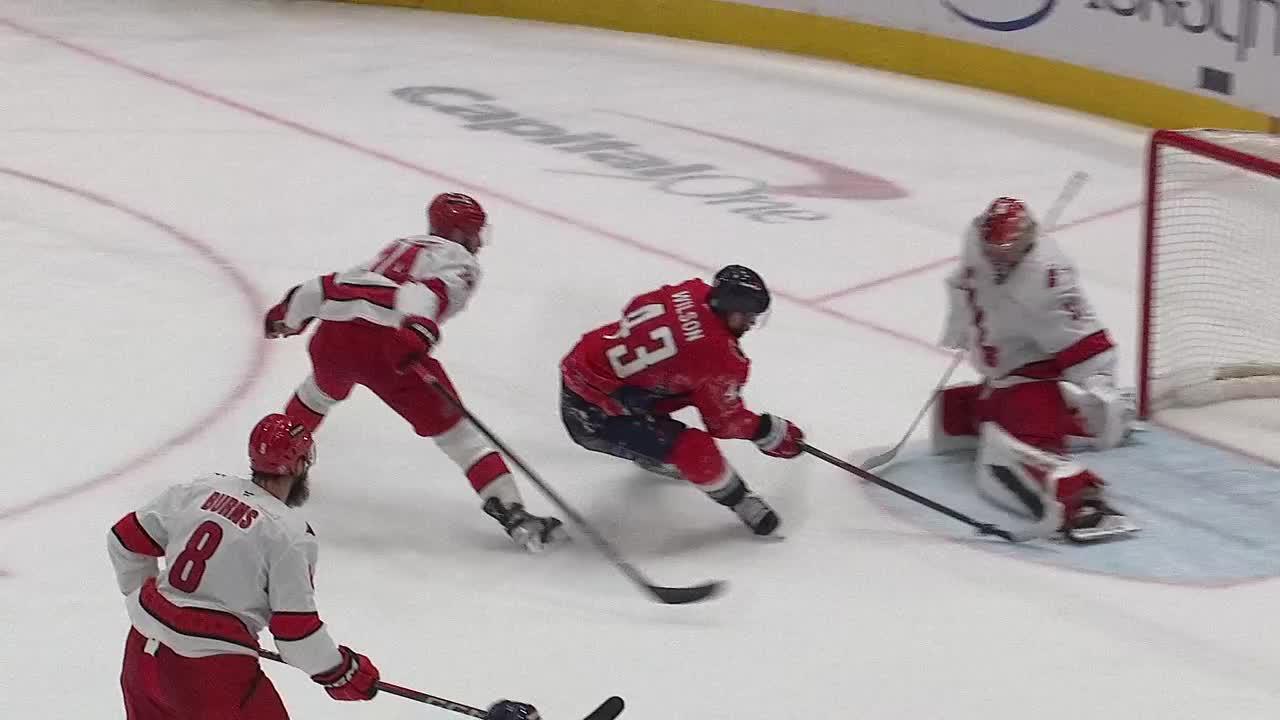 CAR@WSH: Wilson scores goal against Frederik Andersen | Washington Capitals