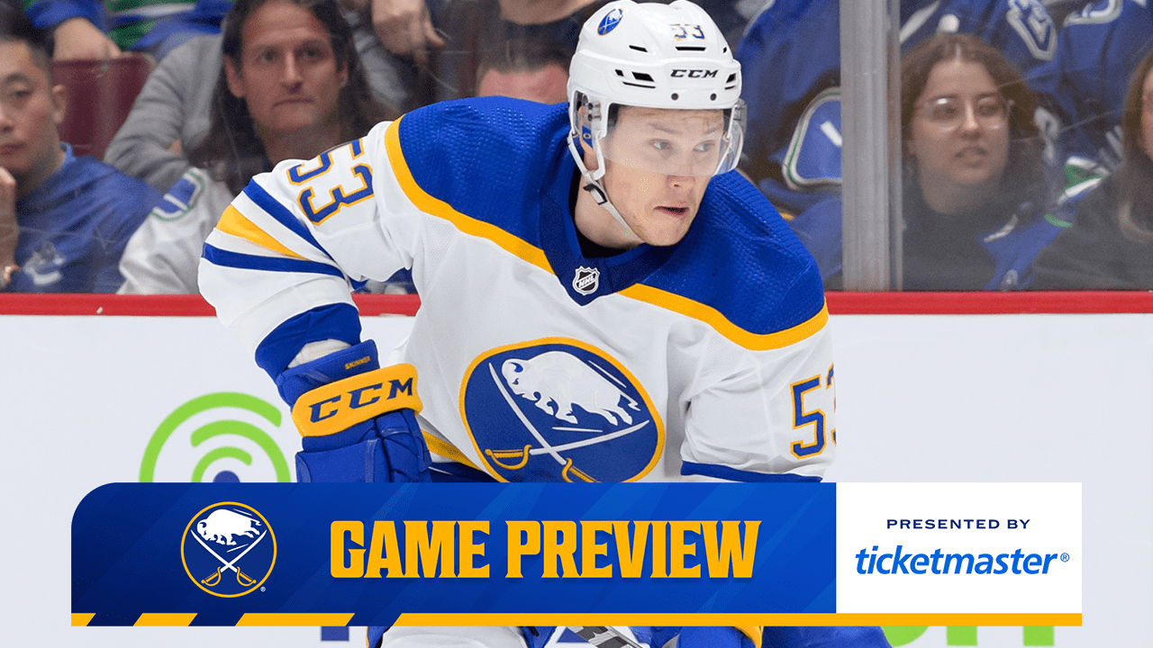 Game Preview | 5 things to know ahead of Sabres at Canucks | Buffalo Sabres