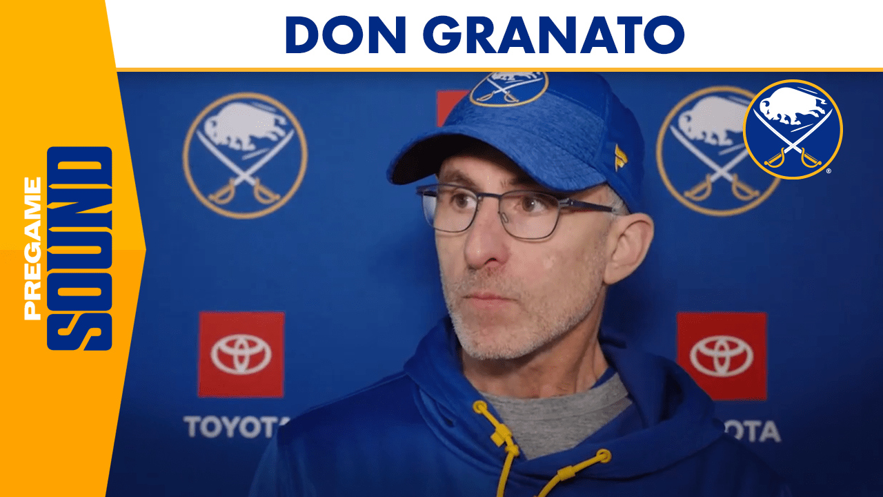 Granato Pregame at CAR | Buffalo Sabres